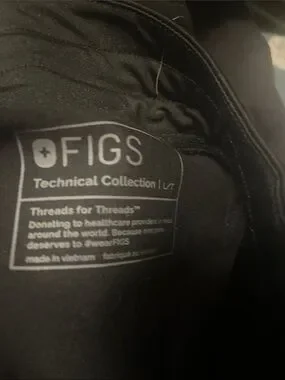 Figs | Pants & Jumpsuits | Figs Black Technical Collection Scrub Pants ...